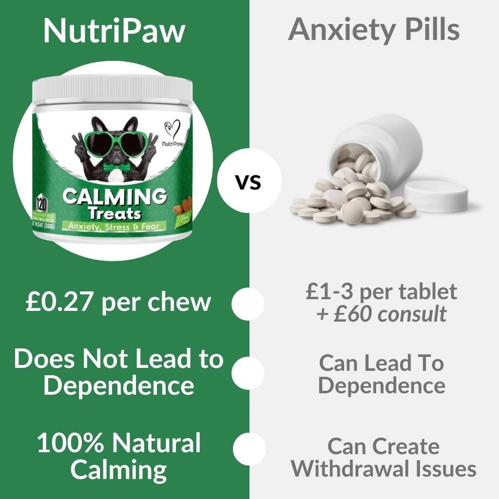 Calming Natural Treats For Dogs (Stress & Anxiety) - NutriPaw