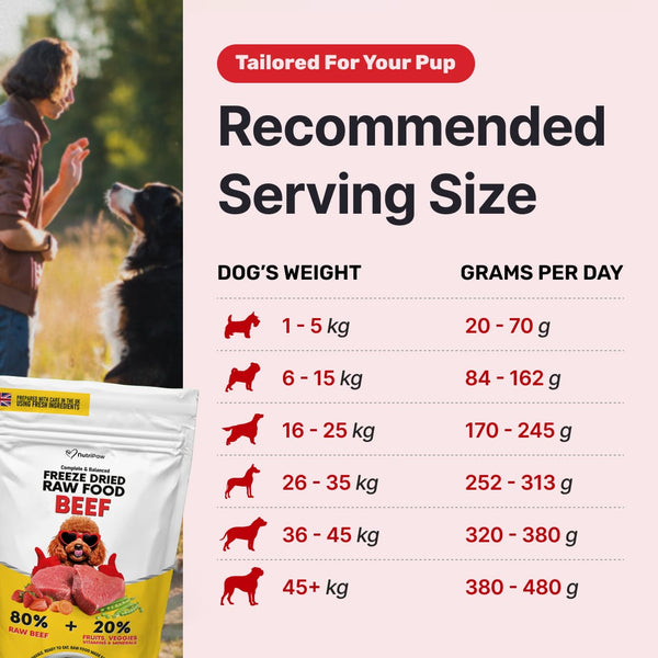 Freeze Dry Raw Beef - NutriPaw